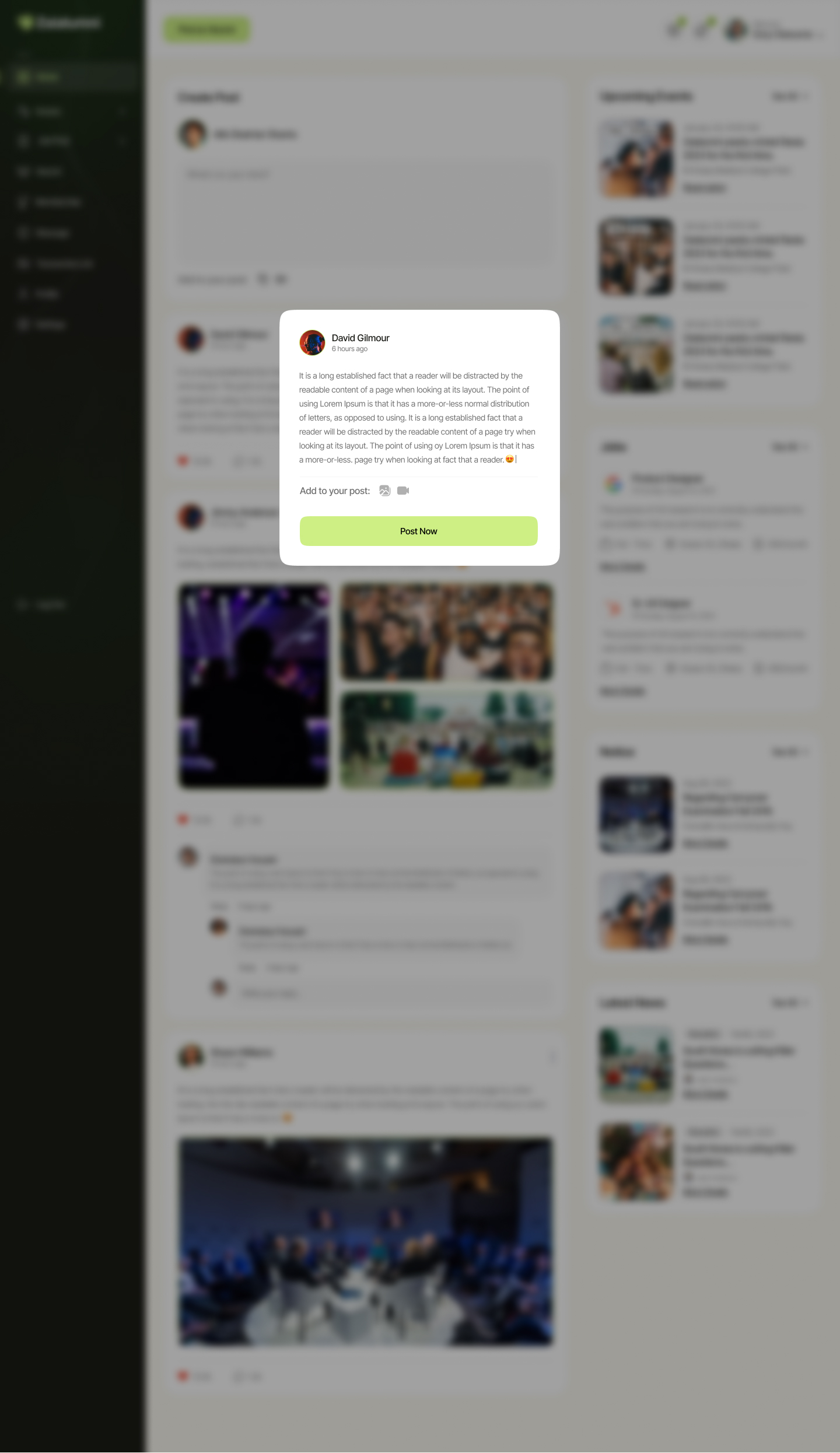 Zaialumni - Alumni Association Laravel Script / Alumni Management Software. by zainiktheme
